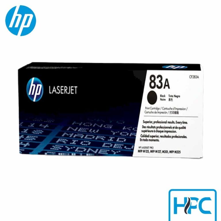 Toner HP 83A Negro (CF283A) 1,500Pg. para LaserJet Pro M125, M127, M201