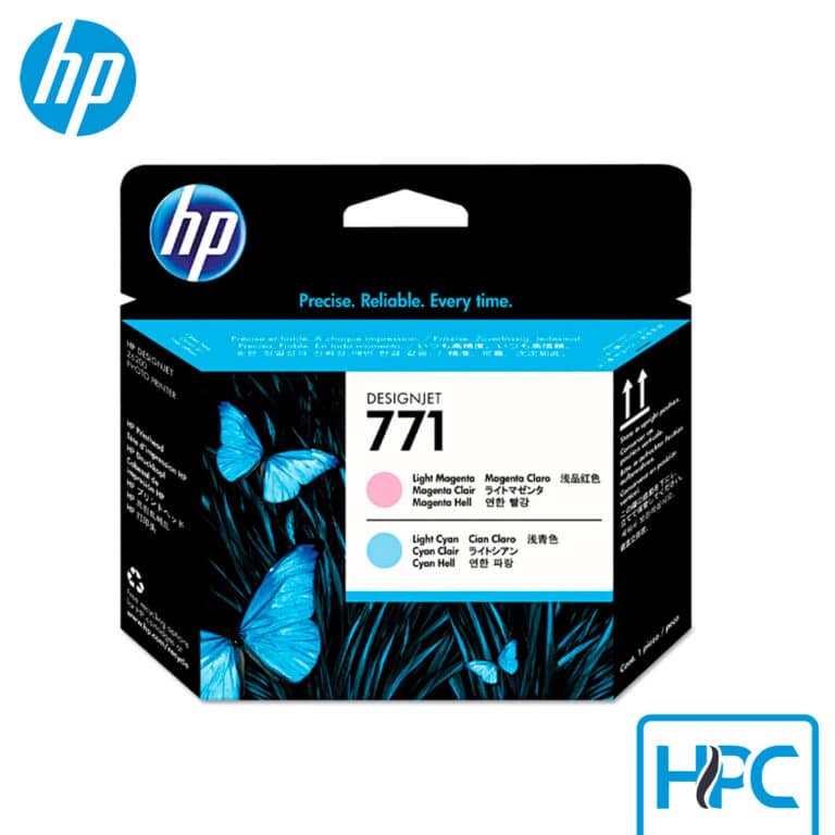 Cabezal HP 771 Light Magenta y Light Cyan (CE019A) Larga Duracion para ...